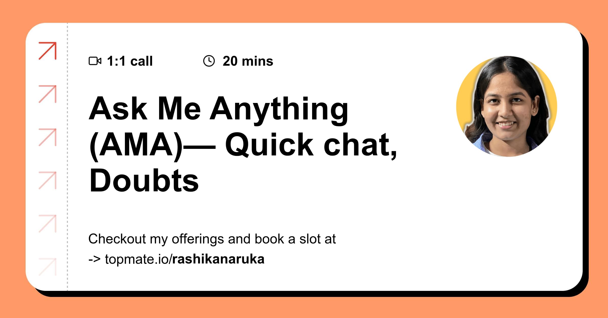 Ask Me Anything (AMA)— Quick chat, Doubts with Rashika Naruka